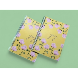Wiro-bound notebooks | 2 sizes | Plain or Printed - A Local Printer