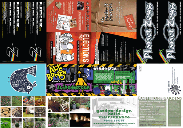 Our weekly recycled flyer printing run is always a celebration of print ...